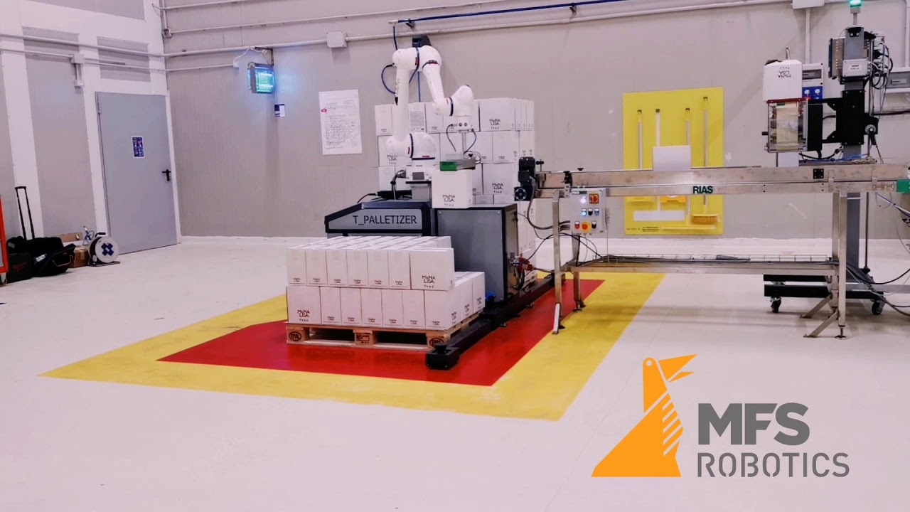 Cobot Palletizing | MFS Robotics Cobot Palletizing | MFS Robotics